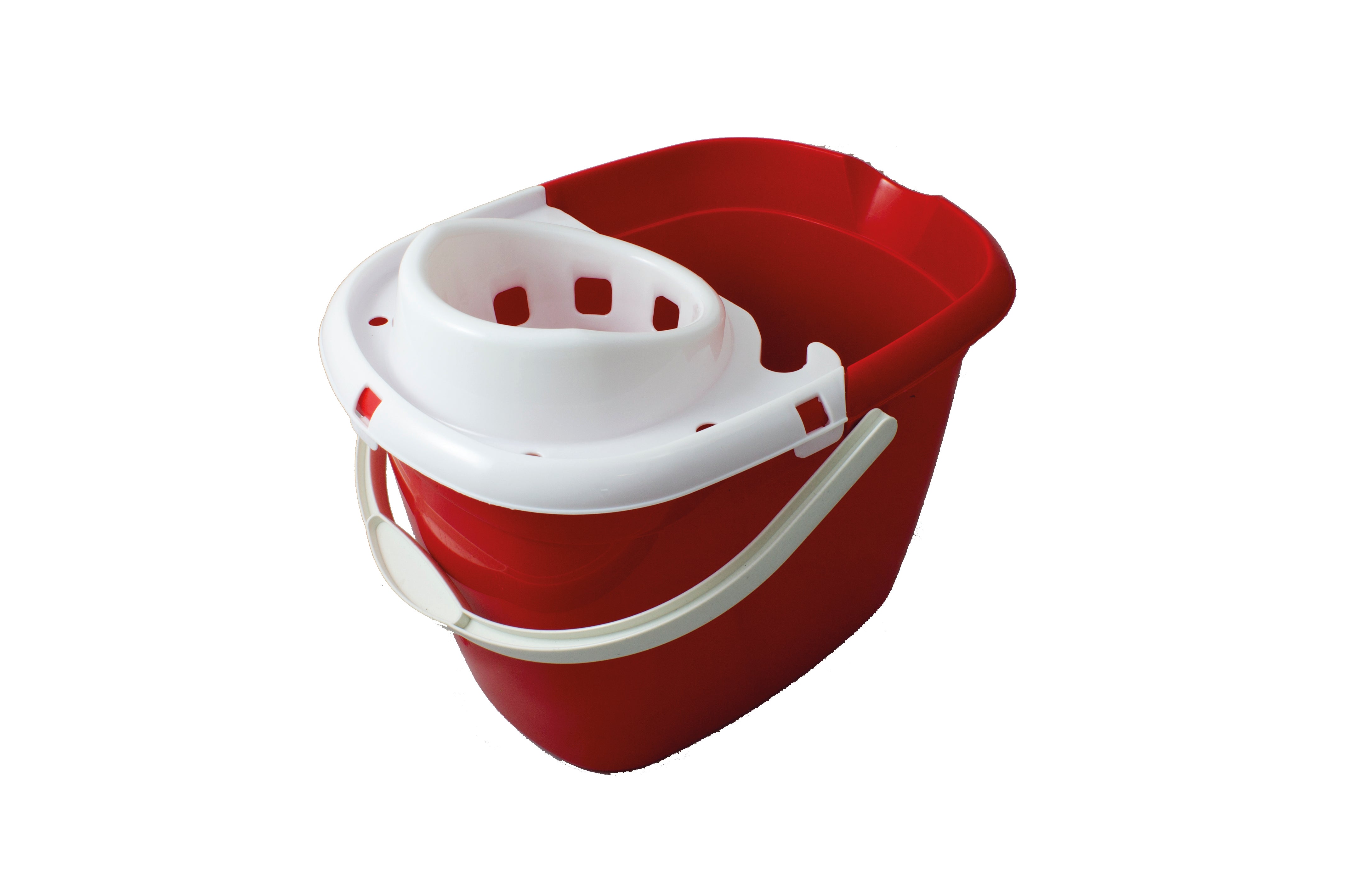 Mop Wringer Bucket Colour Coded 15 Litre Red – ECatering