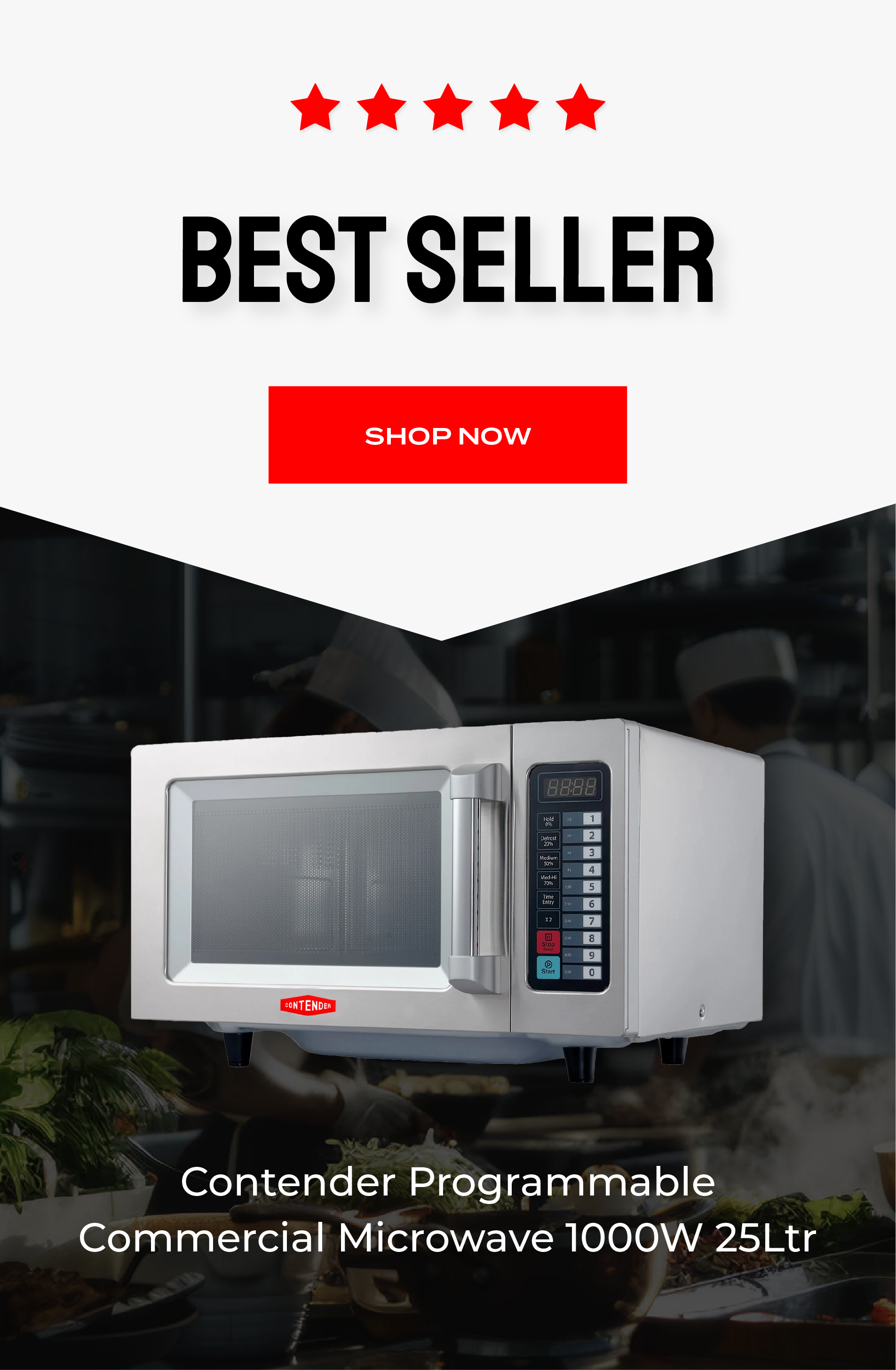 Contender Kitchen Equipment | Exclusive to ECatering