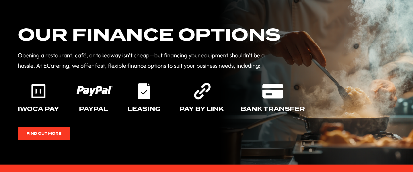 Commercial Catering Equipment. Pay in 3. Leasing. Free Delivery ...