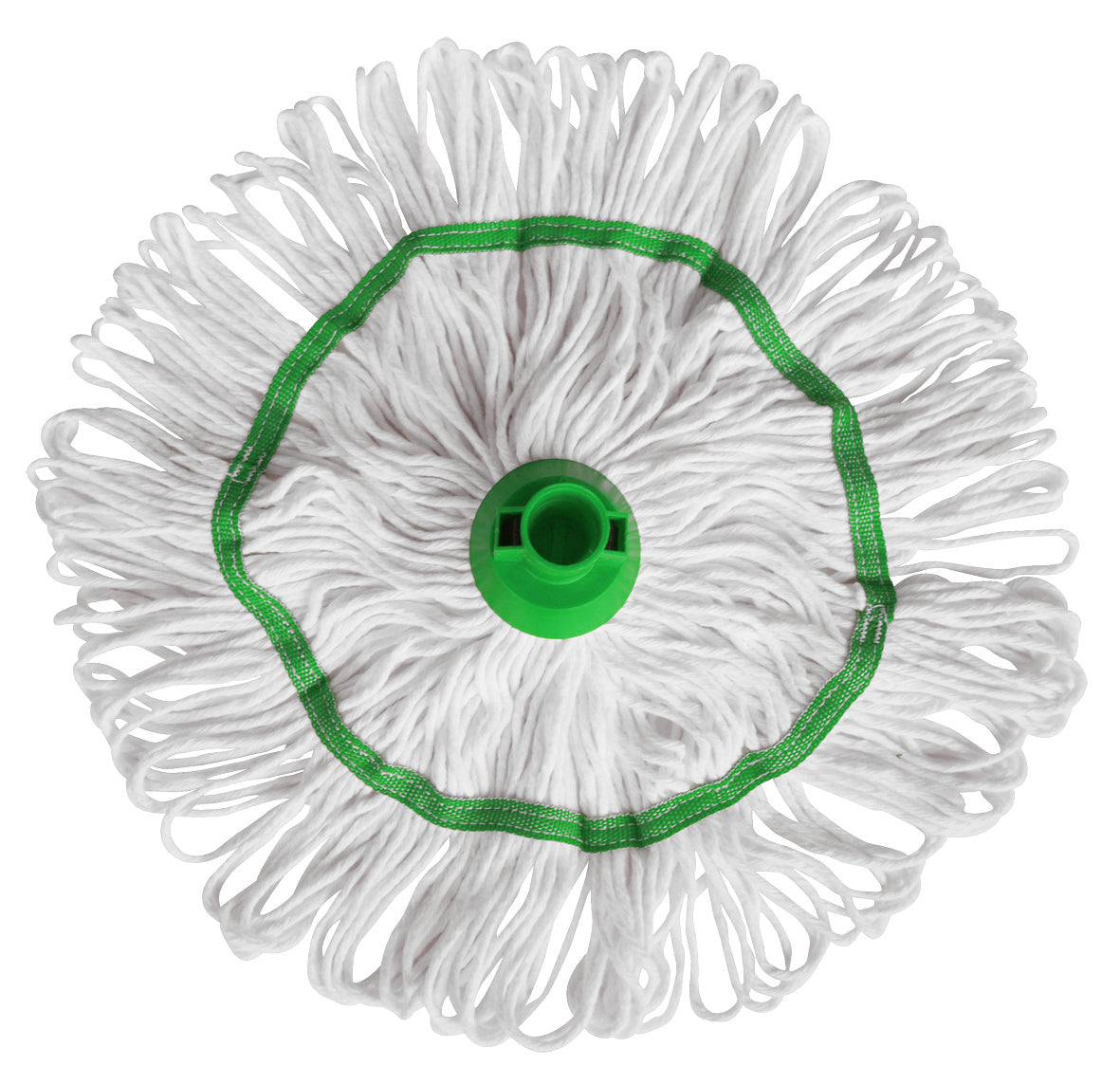 Hygiene Socket Mop Head 250g Green Ecatering