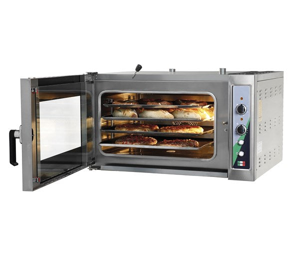 Italinox 112 Litre Commercial Convection Oven with Steam for 4 x 1/1GN ...